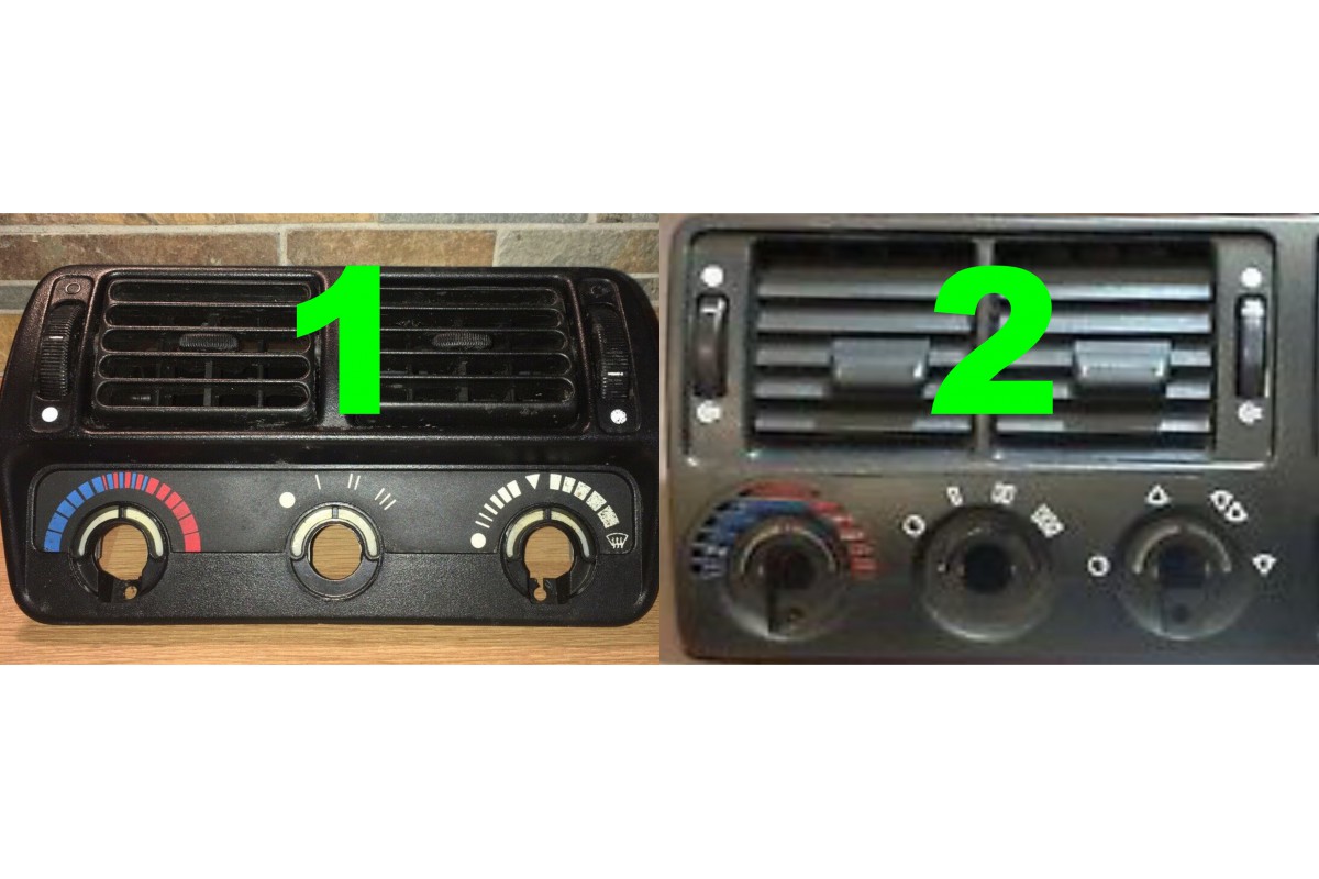 Ford Escort MK4 - Heater control panel