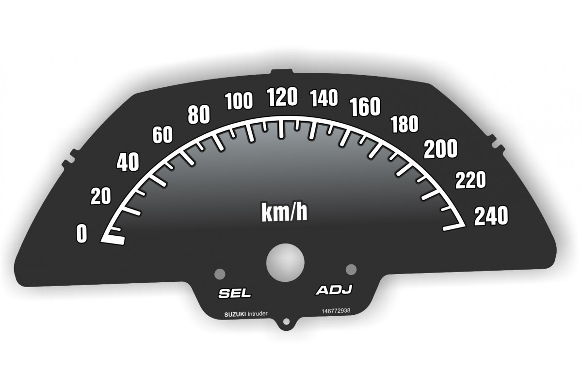 Suzuki Boulevard M109R Zamiennik Tarcz Licznika Zegary Z MPH Na Km h