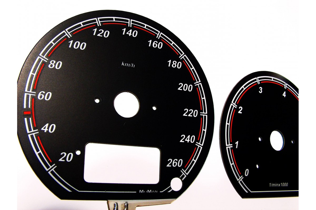 Volkswagen Passat B3 & B4 design 2 PLASMA TACHO GLOW GAUGES ...