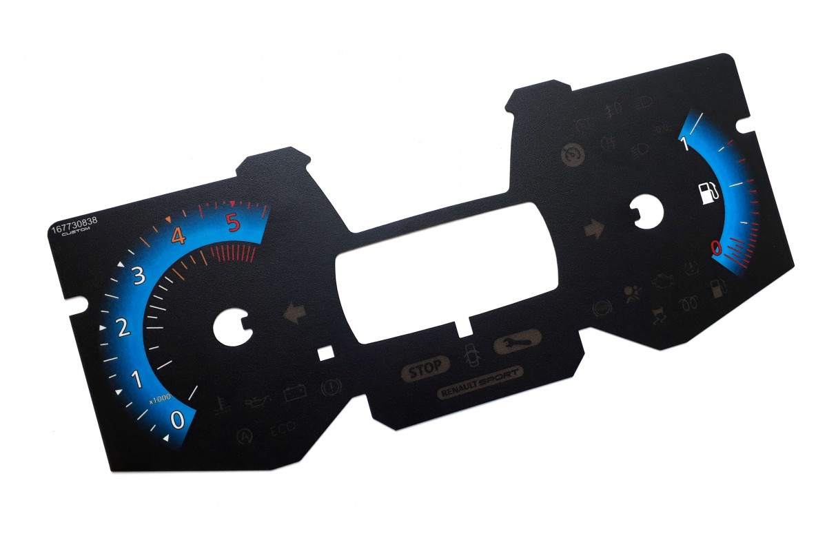 Renault Clio IV (4) - customowy zamiennik oryginalnych tarcz tuning