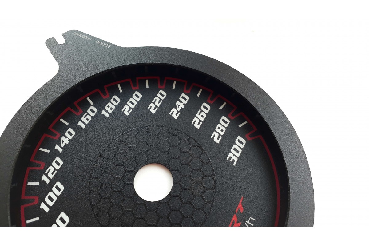 Dodge Charger SRT - replacement tacho dials, counter faces gauges MPH ...