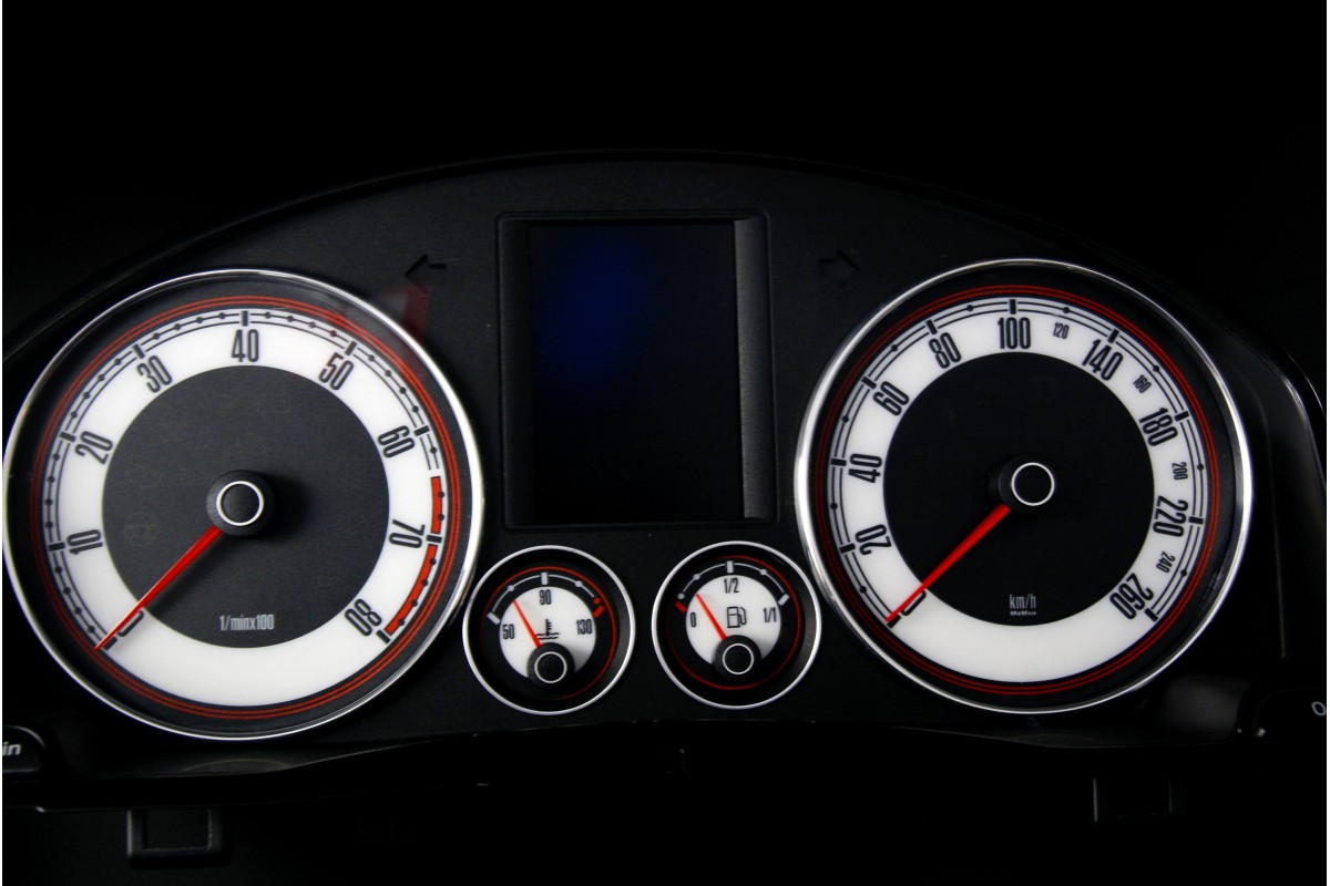 Volkswagen Golf MK5, Jetta, Touran, EOS glow gauges plasma dials