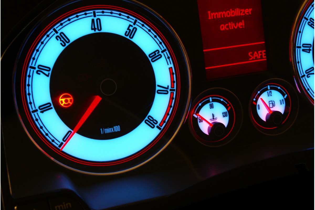 Volkswagen Golf MK5, Jetta, Touran, EOS glow gauges plasma dials