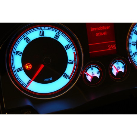 Volkswagen Golf MK5, Jetta, Touran, EOS glow gauges plasma dials