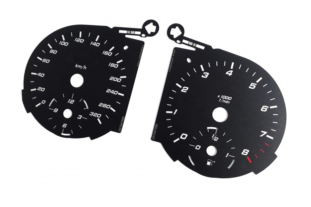 Mercedes ML W164 / Mercedes GL X164 - Replacement tacho dial for amg ...