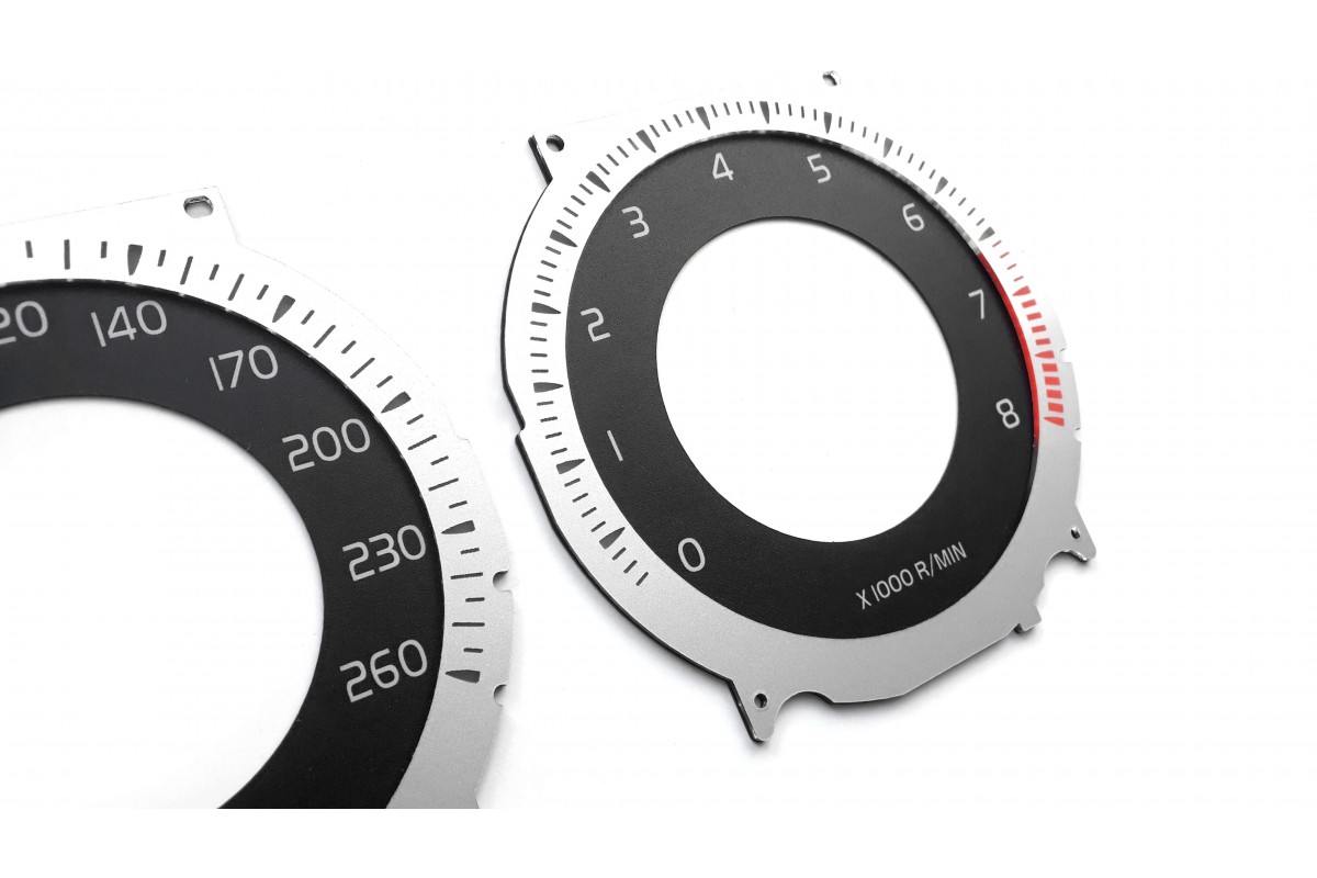 Volvo S60 V60 XC60 S80 V70 XC70 - Replacement dial EU Scale