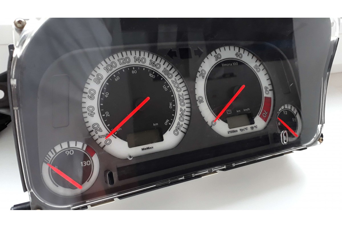 Volkswagen Golf 3 MK3 Design 7 plasma tacho glow gauges tachoscheiben dials