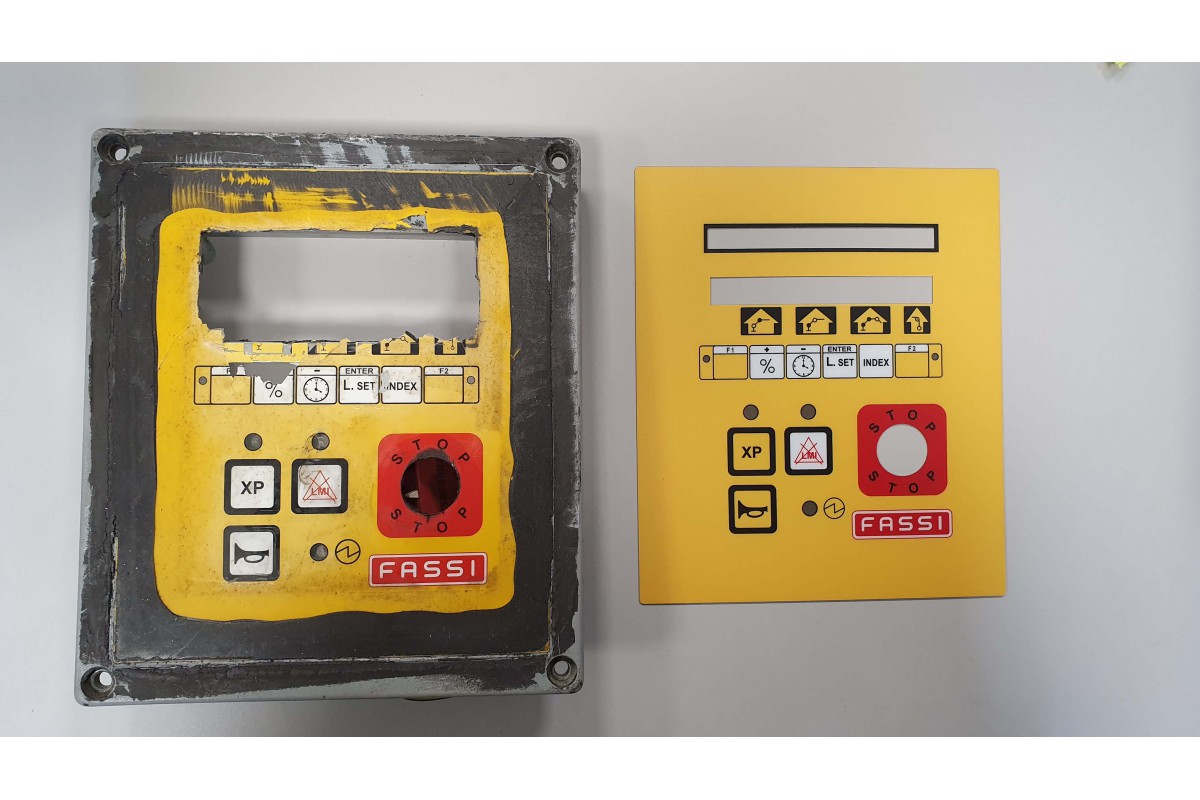 Panels for various machines/equipment. Design, reconditioning, repair ...