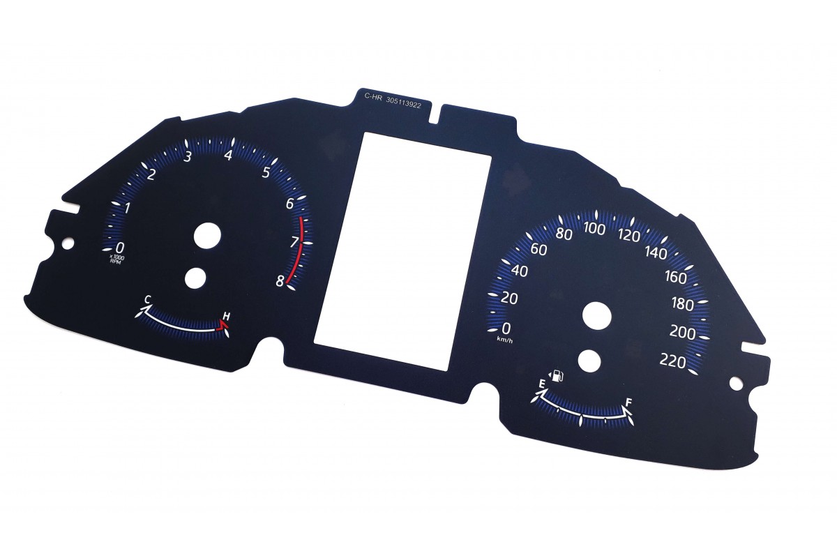 TOYOTA dials, gauges replacements from MPH to KMH, for US, UK cars