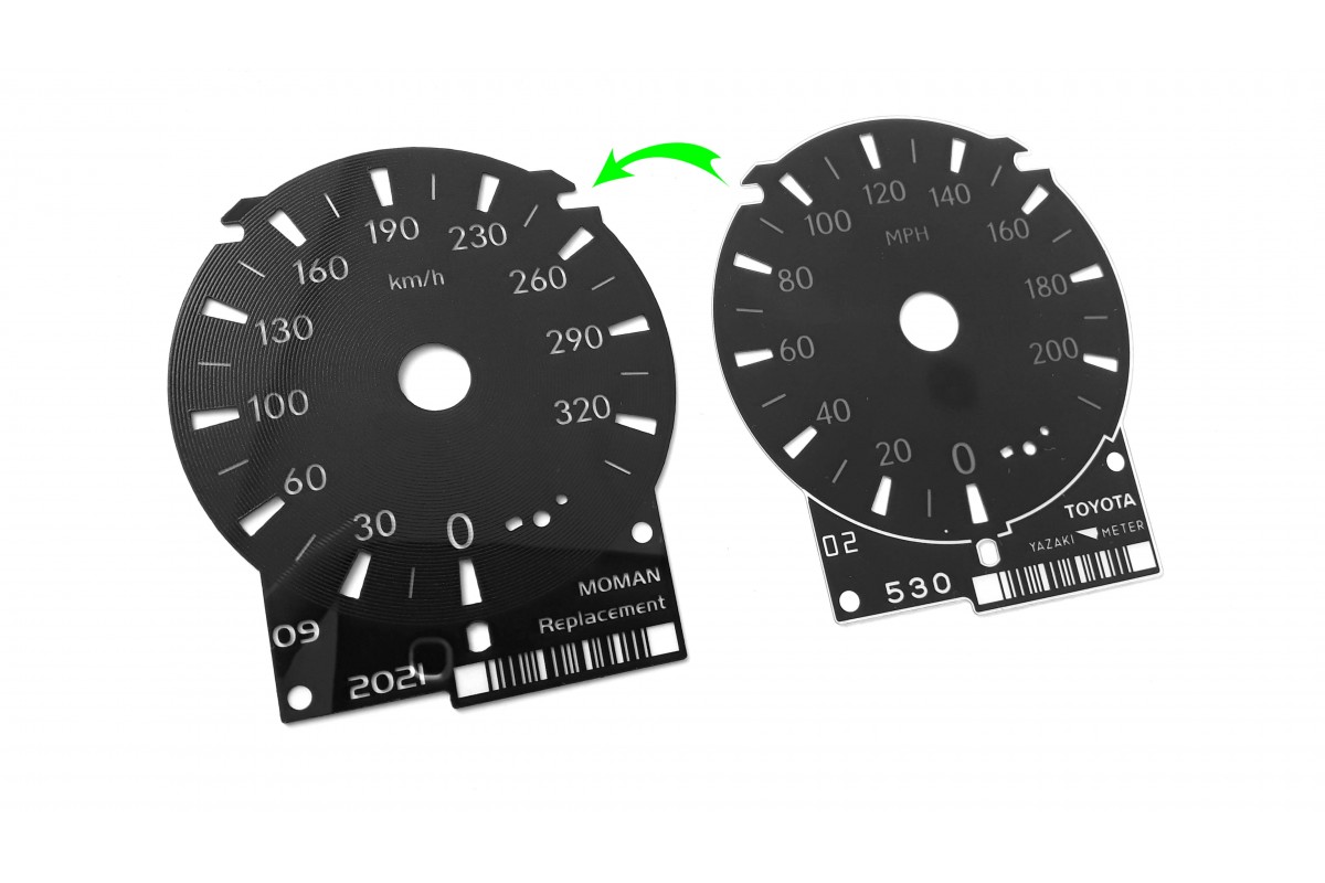 Lexus RCF - replacement instrument cluster dials counter gauges from ...