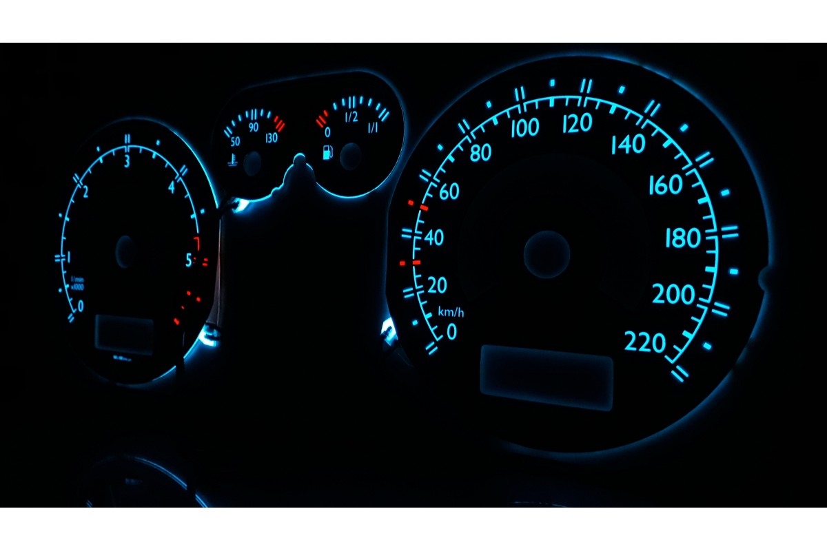 Volkswagen Transporter T5 / Multivan T5 Design 1 PLASMA TACHO GLOW ...