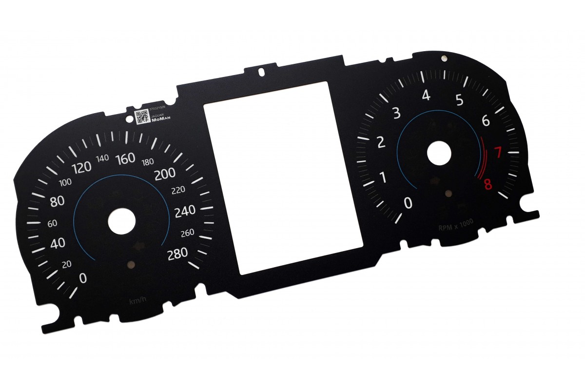 Jaguar XF and XE, Range Rover Sport - Replacement dial - converted from ...