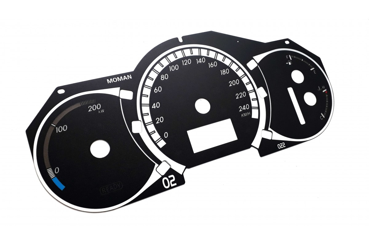 Lexus RX 400H RX400H - replacement Instrument cluster gauges MPH to KMH