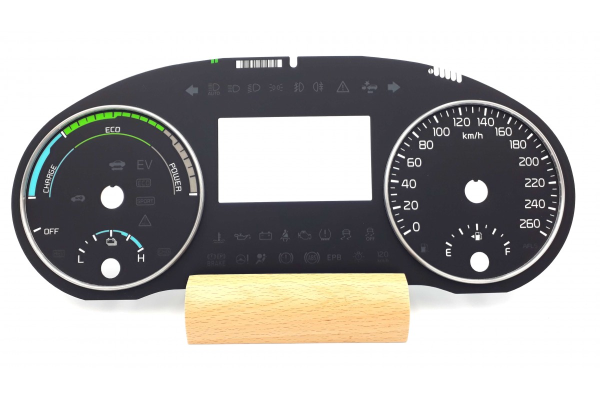 KIA Optima PHEV Hybrid - replacement tacho dials gauges MPH to km/h USA ...
