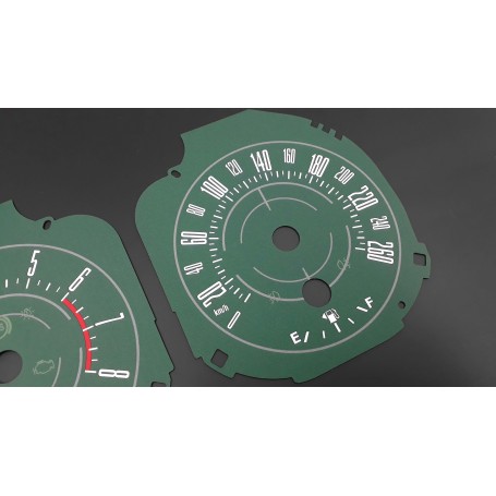 Ford Mustang from 2015+ custom BULLITT STYLE speedo replacement ...