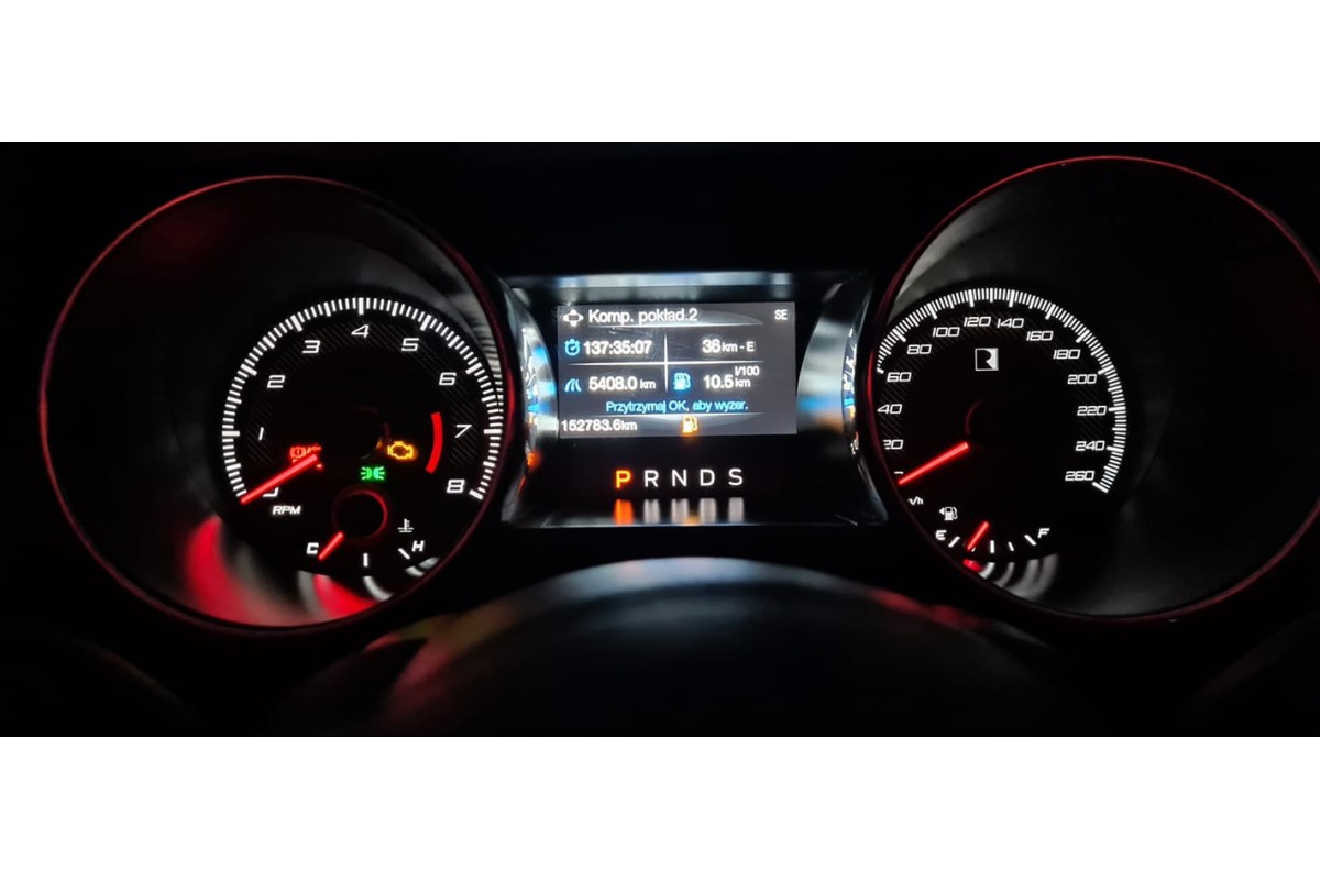 Ford Mustang from 2015+ custom ROUSH STYLE speedo replacement ...