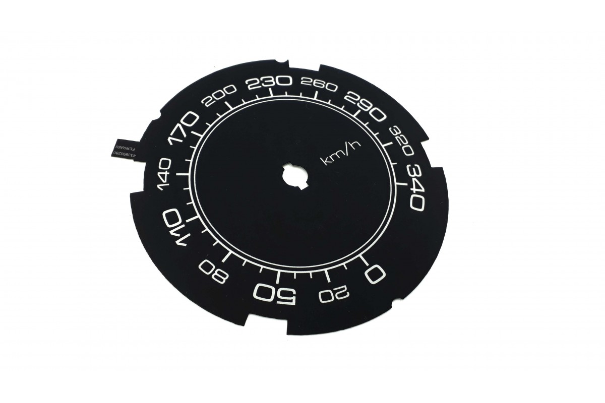 Ferrari California - replacement tacho dial MPH to km