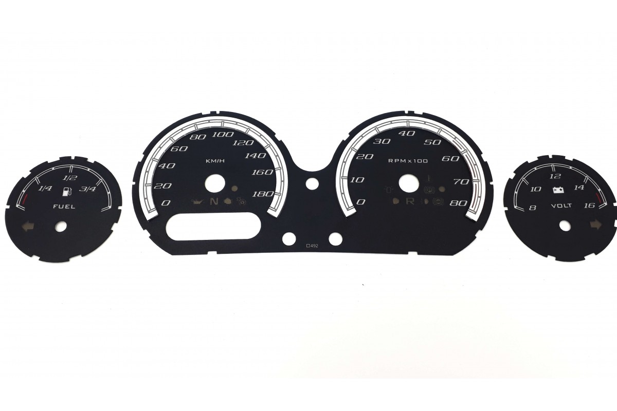 Harley Davidson STREET GLIDE, ELECTRA - REPLACEMENT TACHO DIAL, FACE ...