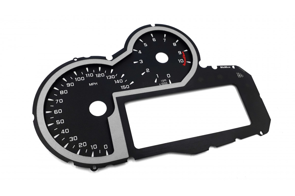 BMW R1200GS tacho dial gauge km/h to MPH repalacement