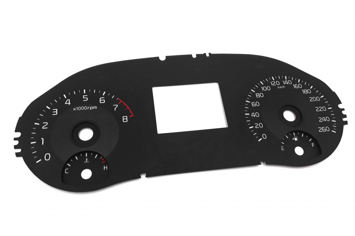 KIA Soul - replacement instrument cluster dials, face counter gauges ...