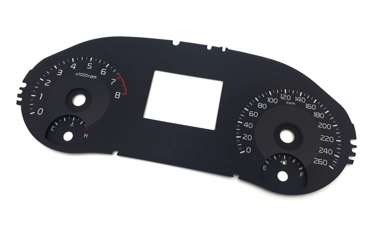 KIA Soul - replacement instrument cluster dials, face counter gauges ...