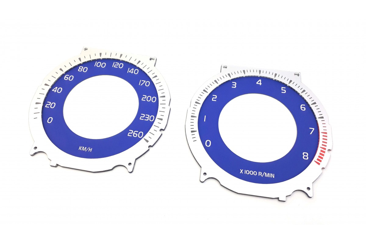 Volvo S60 V60 XC60 S80 V70 XC70 - Replacement dial counter faces EU ...