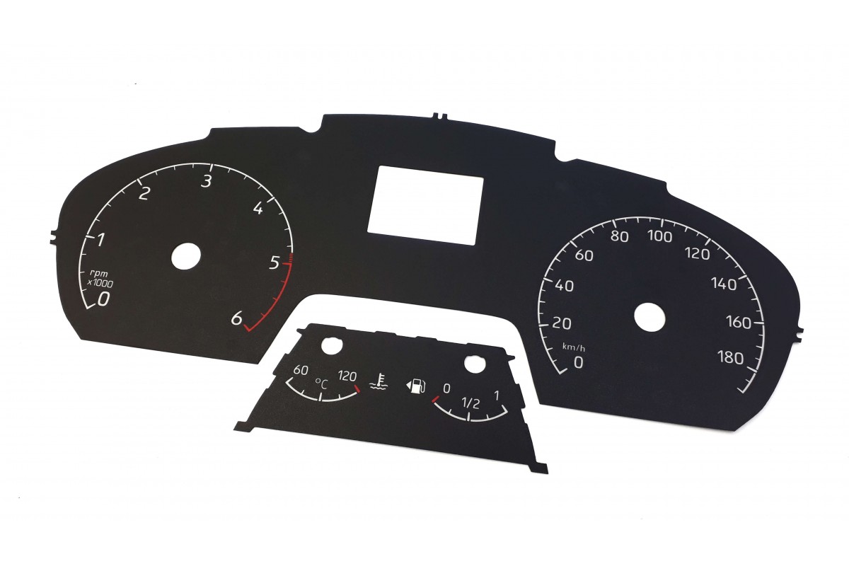 Ford Transit Mk8 Replacement tacho dials, face counter gauges, faces ...