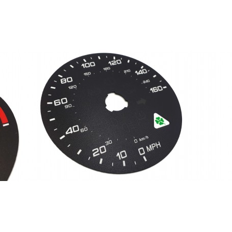 Alfa Romeo Stelvio in QUADRIFOGLIO style - REPLACEMENT TACHO DIAL KM/H ...