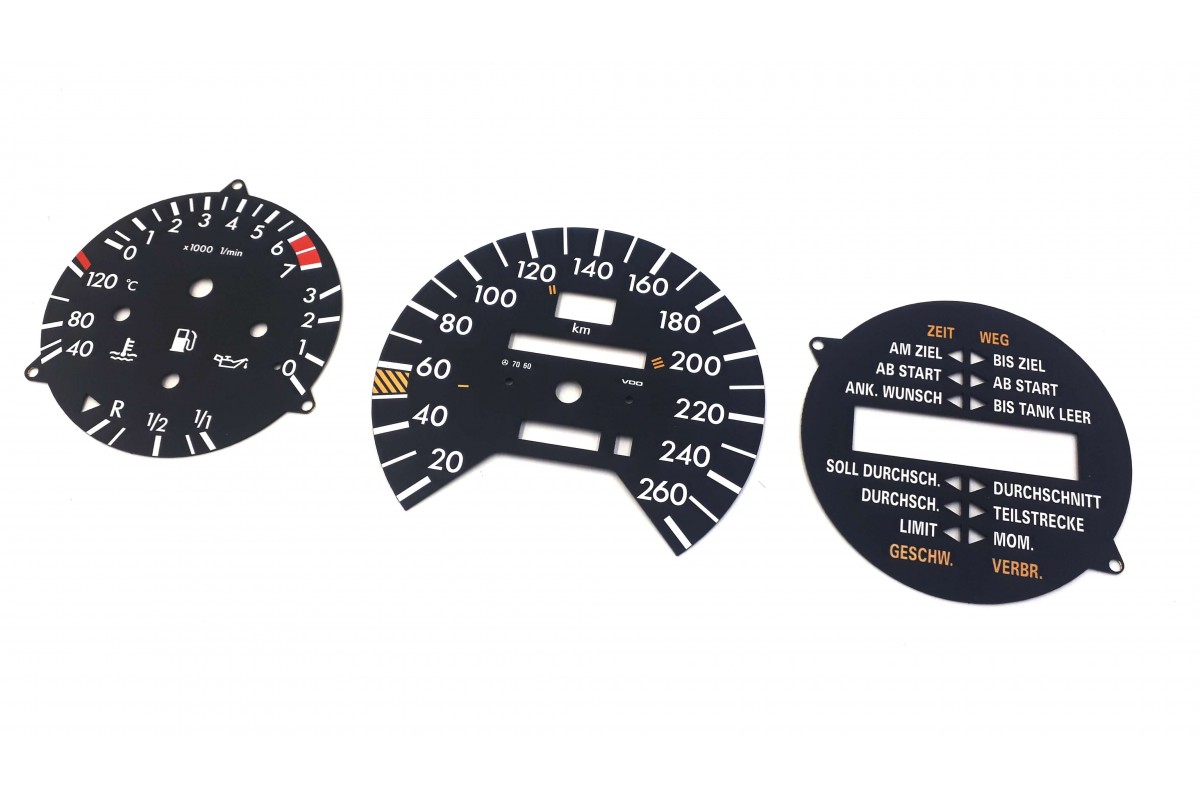 Mercedes-Benz W124/W126 Trip Computer (On-board Computer) - gauges ...