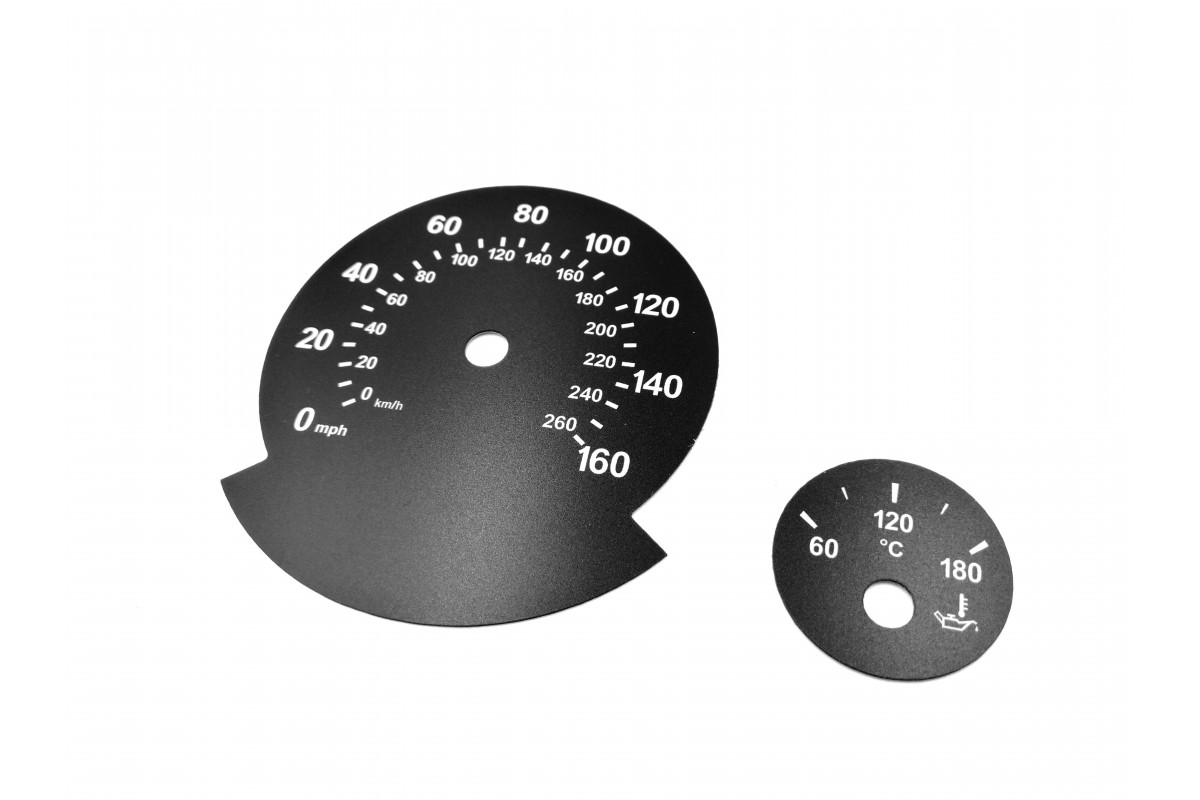 BMW X3, X4, F25, F26 - Replacement tacho dial km/h to MPH instrument ...