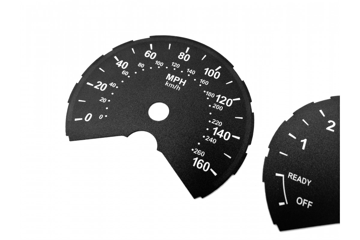 BMW F20, F21, F22, F23 - REPLACEMENT TACHO DIAL KM/H TO MPH INSTRUMENT ...