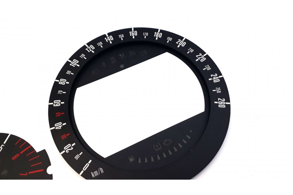 Mini Cooper S R56 R57 black dials with navigation display REPLACEMENT ...