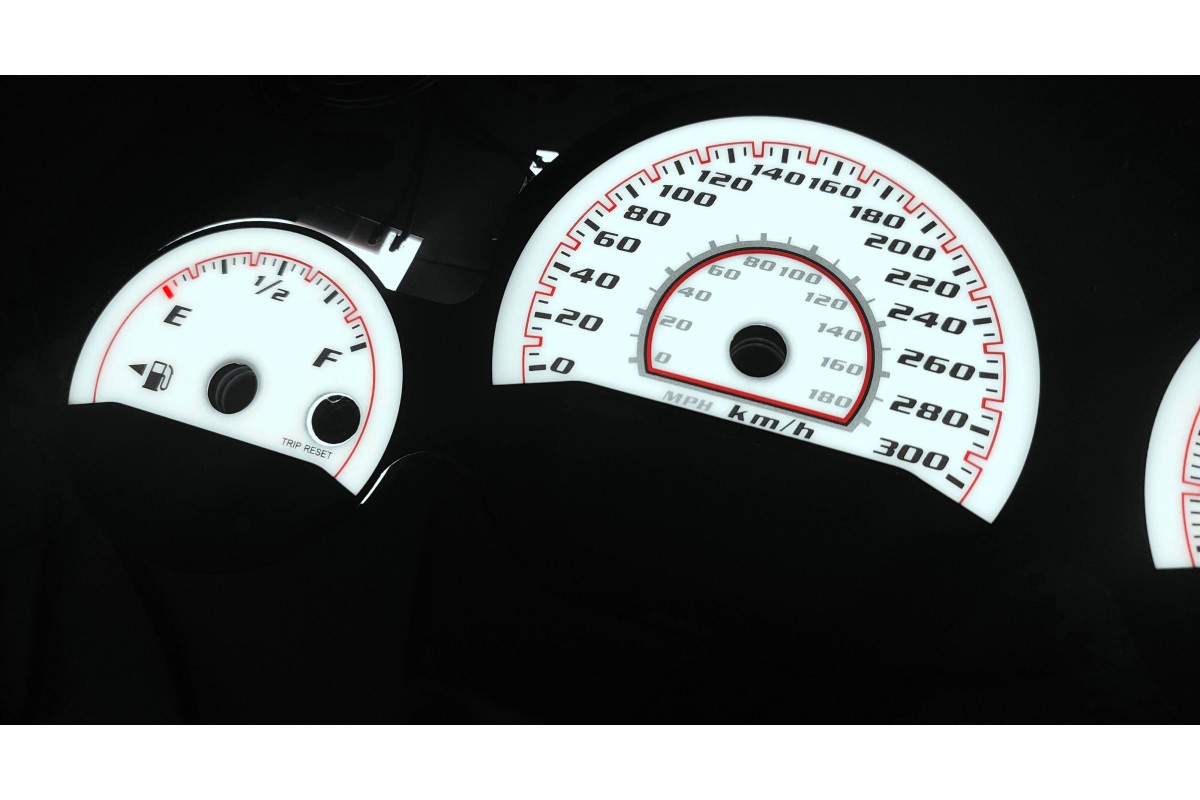 DODGE CHALLENGER SRT8 SRT-8 2011-2014 plasma tacho glow gauges ...