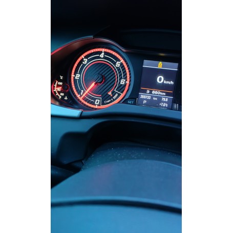 Audi A4 (B8) , Audi Q5 - Custom Carbon replacement tacho dials, counter ...
