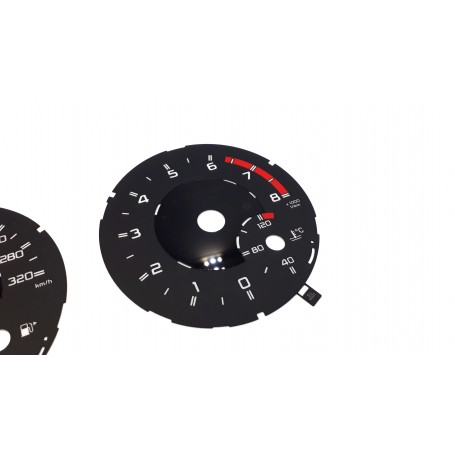 Mercedes-Benz SL W231 63AMG - gauges replica for AMG black replacement ...