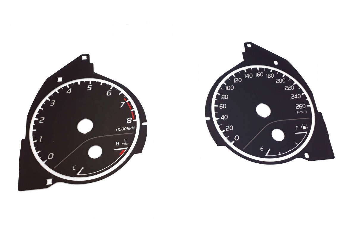 Toyota Camry Replacement tacho dials face counter gauges faces ...