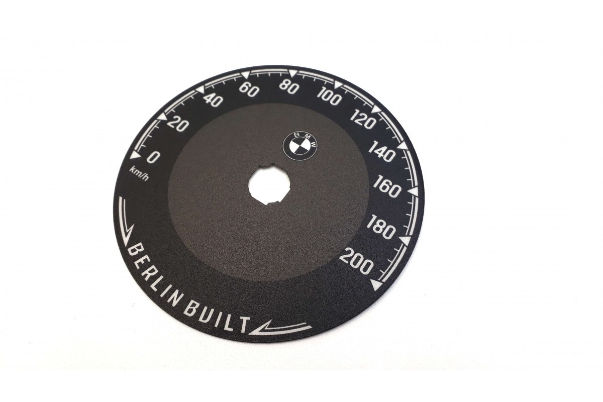 BMW R1200GS tacho dial gauge km/h to MPH repalacement