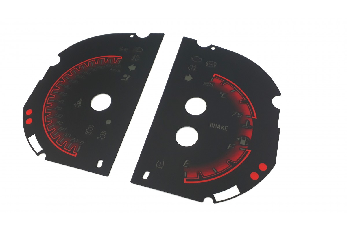 Dodge Durango SRT Hellcat - replacement instrument cluster dials face ...