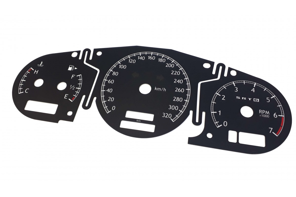 Chrysler Crossfire SRT-6 - replacement instrument cluster dials face ...