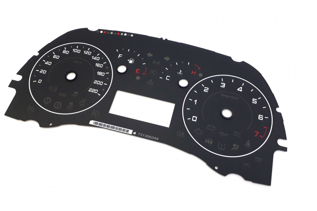 RAM Promaster City - Replacement instrument cluster dials, face counter ...