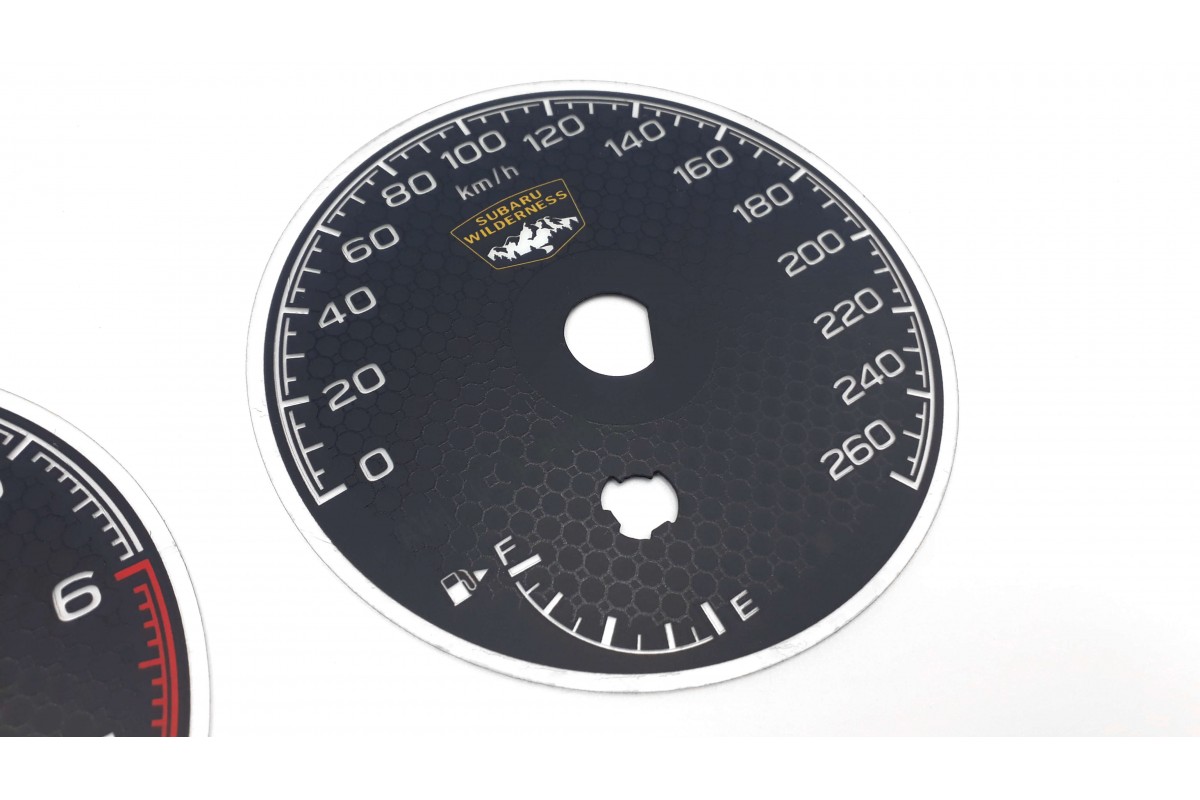 Subaru Outback VI Wilderness Custom - Replacement tacho dials gauges ...