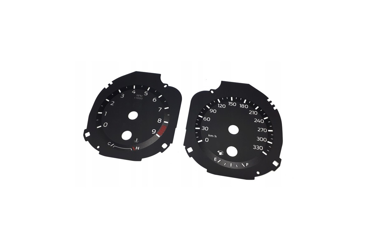 FORD MUSTANG Shelby Gauge Faces – MPH to KM/H Conversion | Kilometer ...