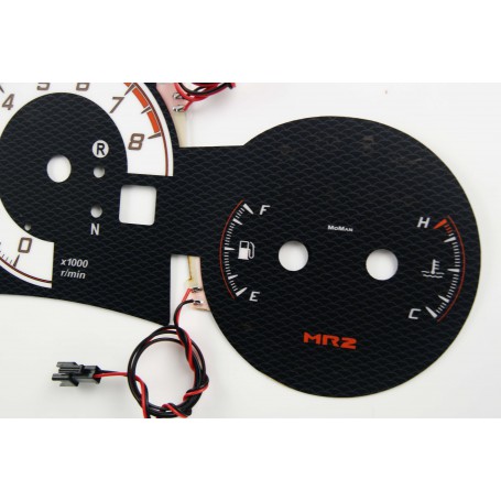 Toyota MR2 - 3gen. design 1 PLASMA TACHO GLOW GAUGES TACHOSCHEIBEN DIALS