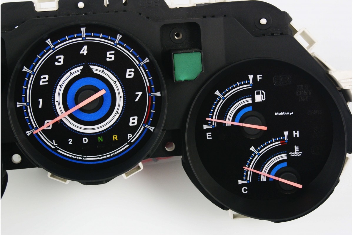 Toyota Supra MK4 design 1 PLASMA TACHO GLOW GAUGES TACHOSCHEIBEN DIALS