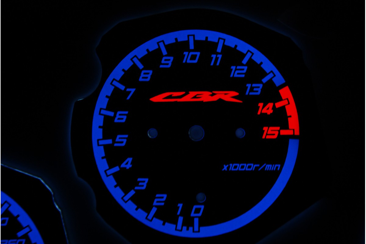 Honda CBR 900RR F3 PLASMA TACHO GLOW GAUGES TACHOSCHEIBEN DIALS