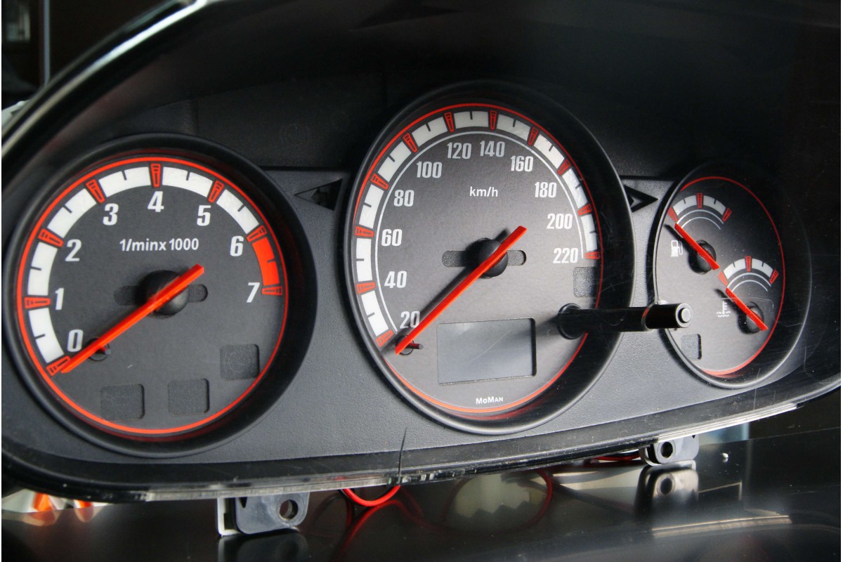 Ford Puma (1997-2002) - digital km counter Design 2 PLASMA TACHO GLOW ...