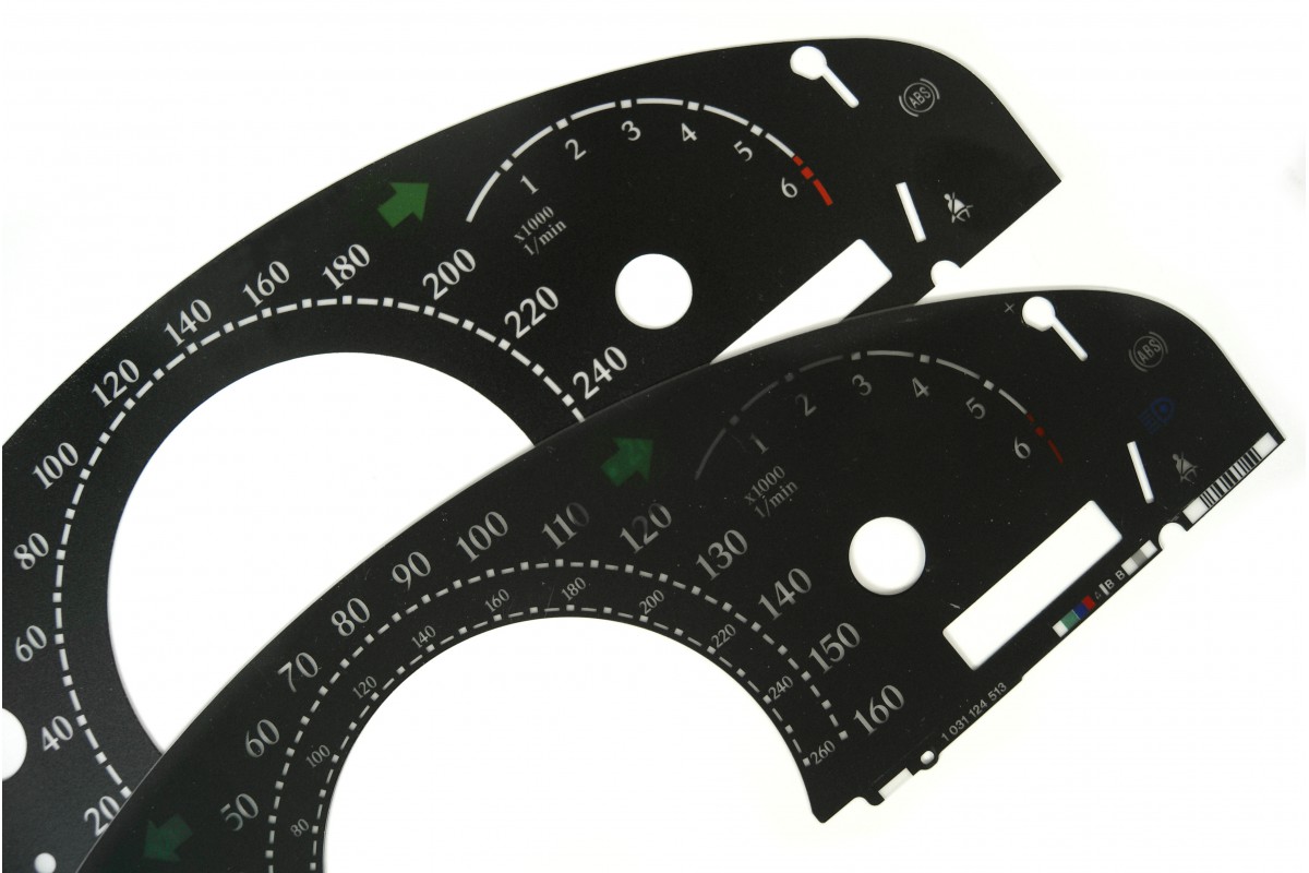 Maybach 57 (2002-2010) - replacement dials gauges from MPH to Km/h ...