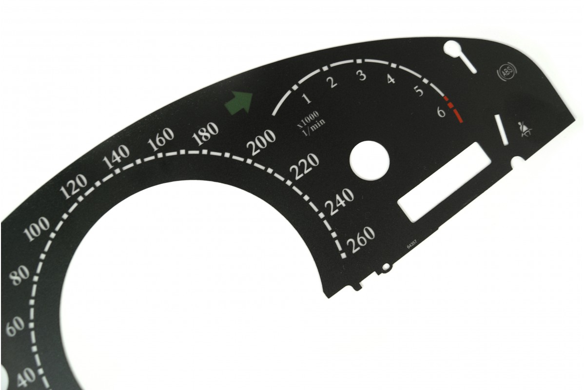 Maybach 57 (2002-2010) - replacement dials gauges from MPH to Km/h ...
