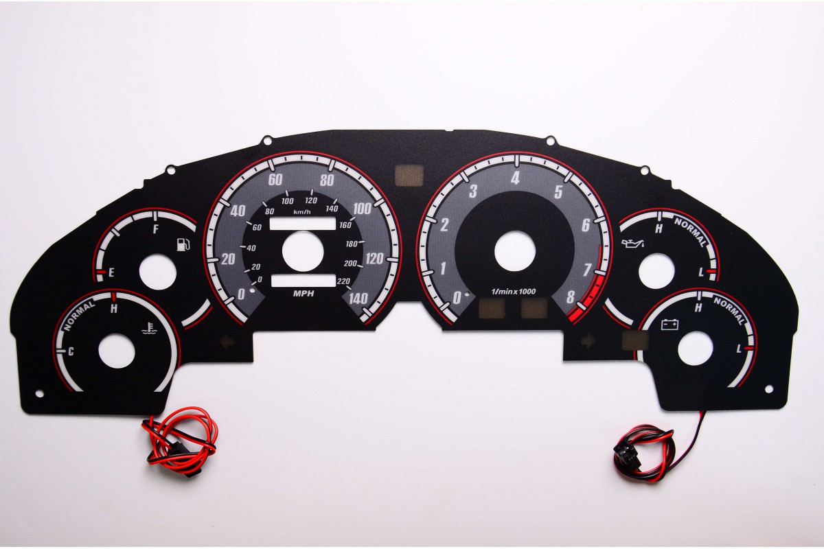 Ford Probe 2 PLASMA TACHO GLOW GAUGES TACHOSCHEIBEN DIALS