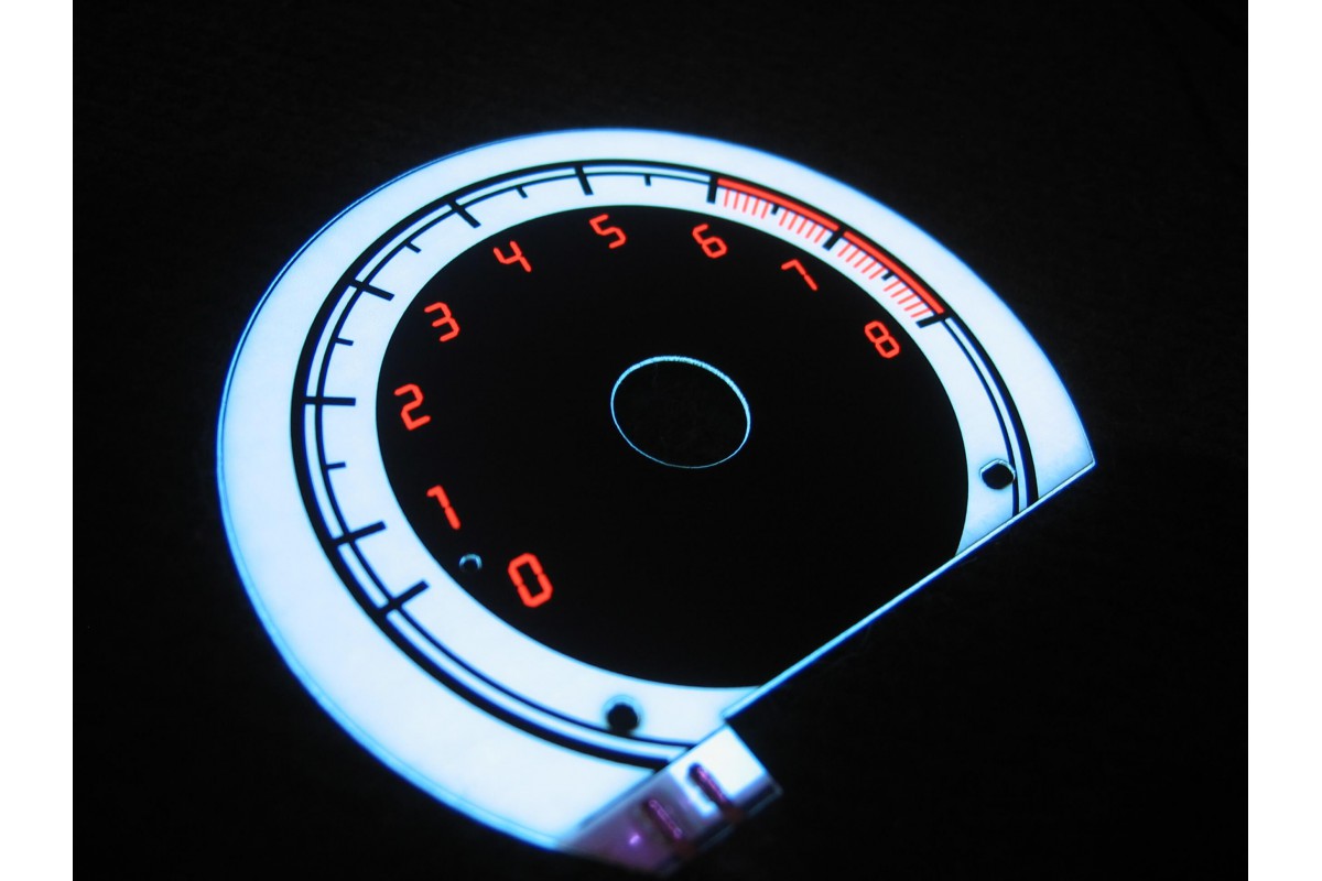 Fiat Seicento - RPM dial design 2